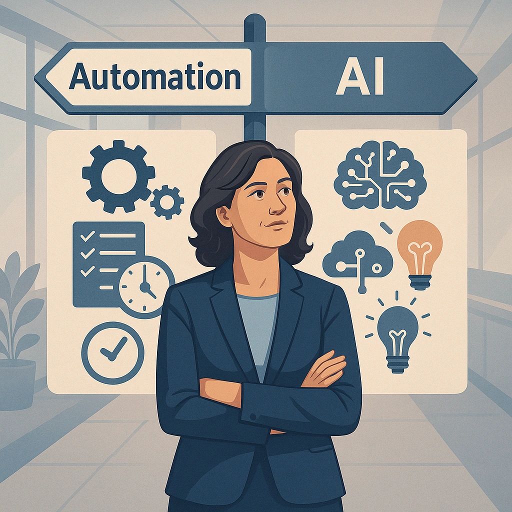 Gen AI for Project Managers: Automation vs. AI...Choose Wisely